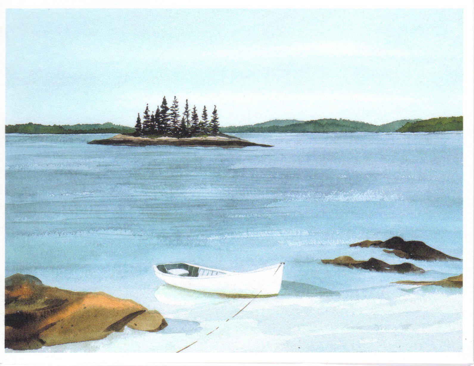 Anne Kilham Notes - Pack of 8 | North Haven Gift Shop